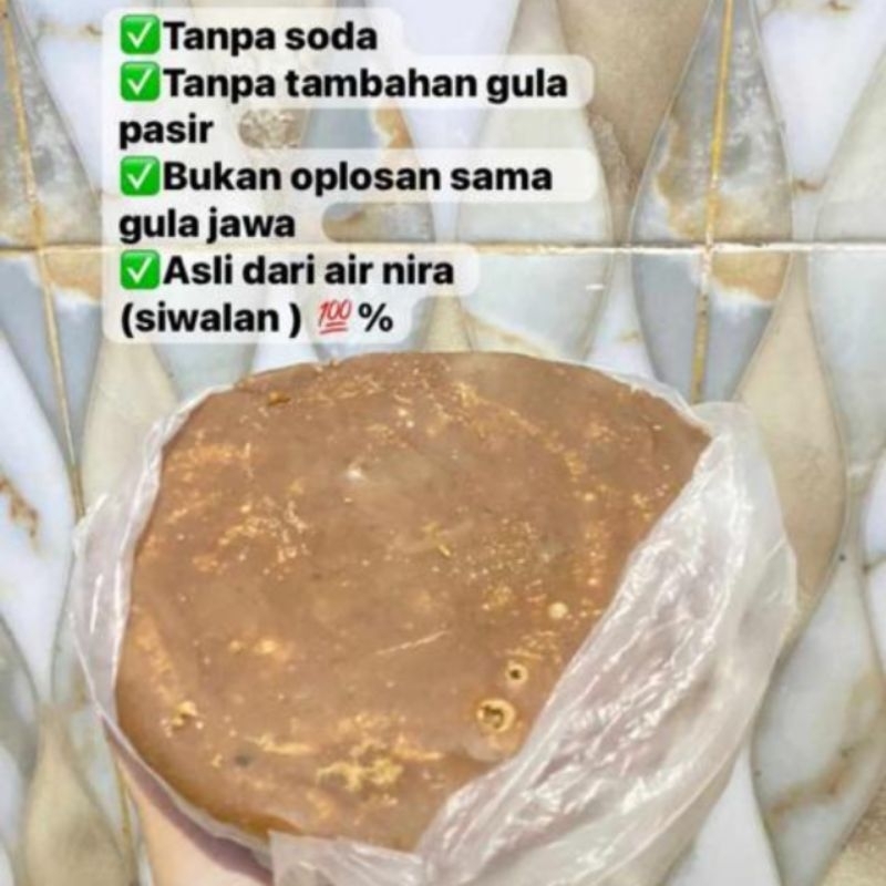 Jual Gula Merah Siwalan Madura (Bukan Gula Aren) Asli Gula air legen ...