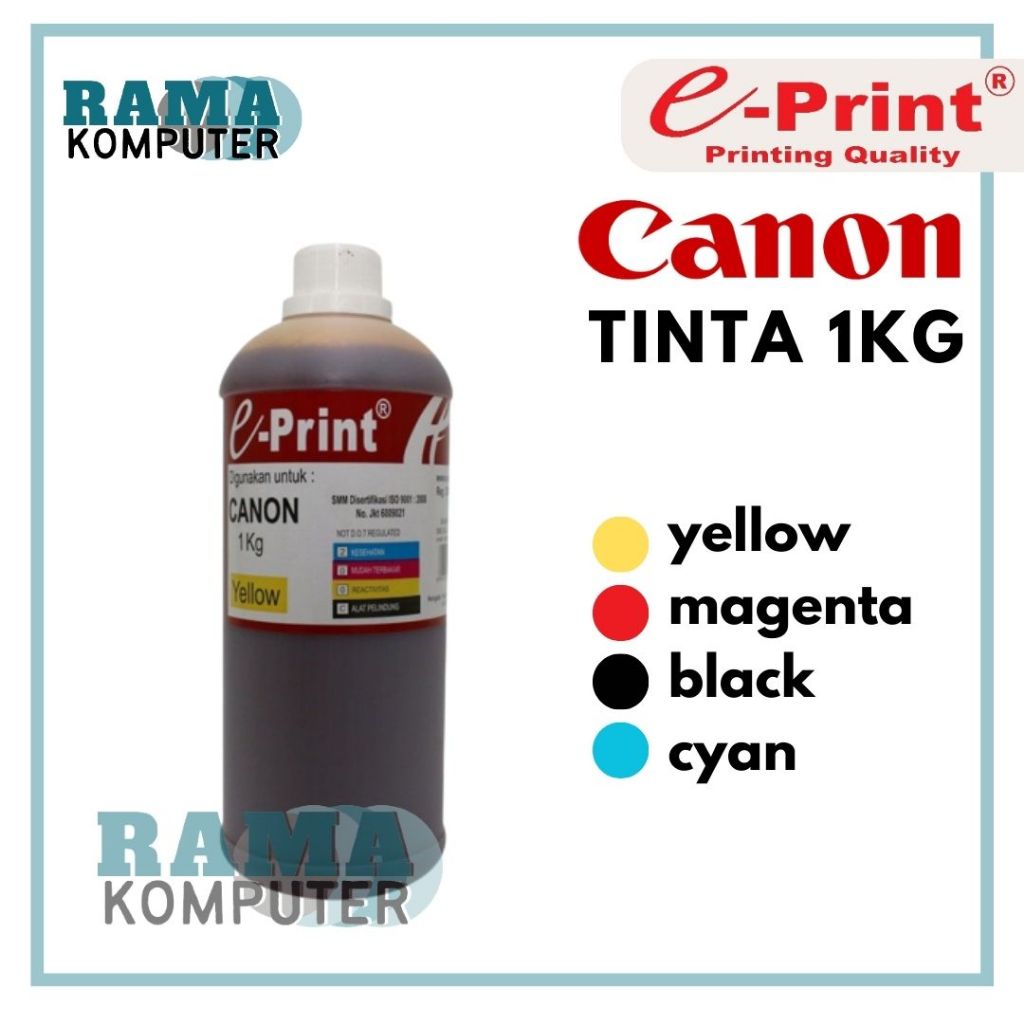 Jual Tinta Eprint Canon 1 Liter | Shopee Indonesia