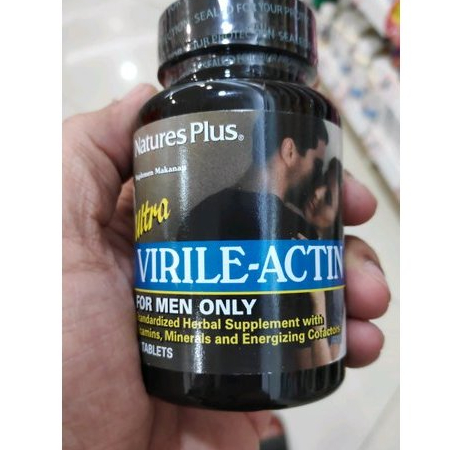 Jual Nature's Plus Ultra Virile Actin 1 Botol 60 Tablet | Shopee Indonesia
