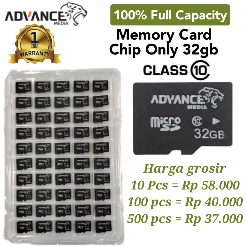 Jual Advance Media Class10 Micro SD TF Kartu Memori Original Memory ...