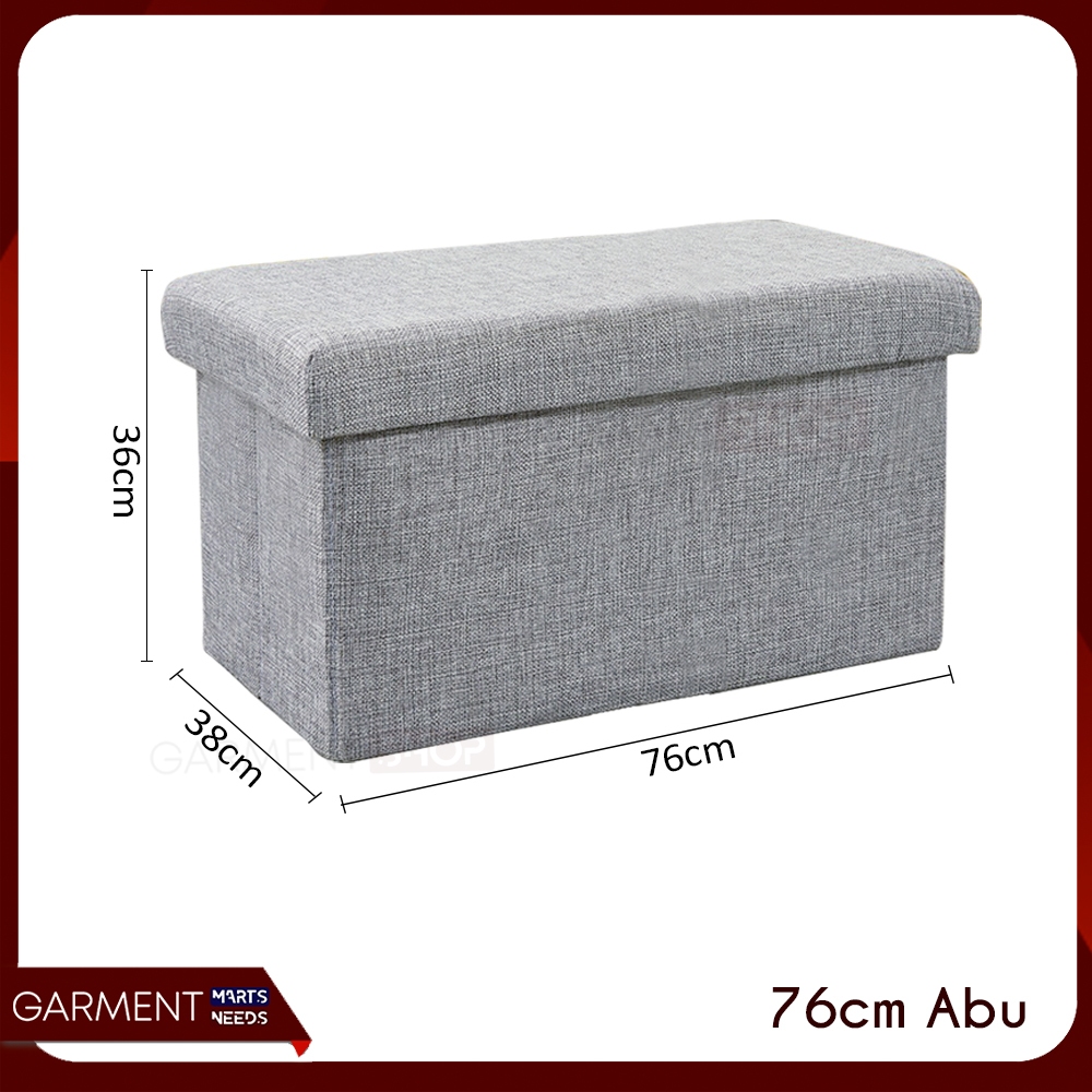 Jual KUSTO76 - Storage Box Kursi 76 CM Bangku Panjang Penyimpanan Baju ...