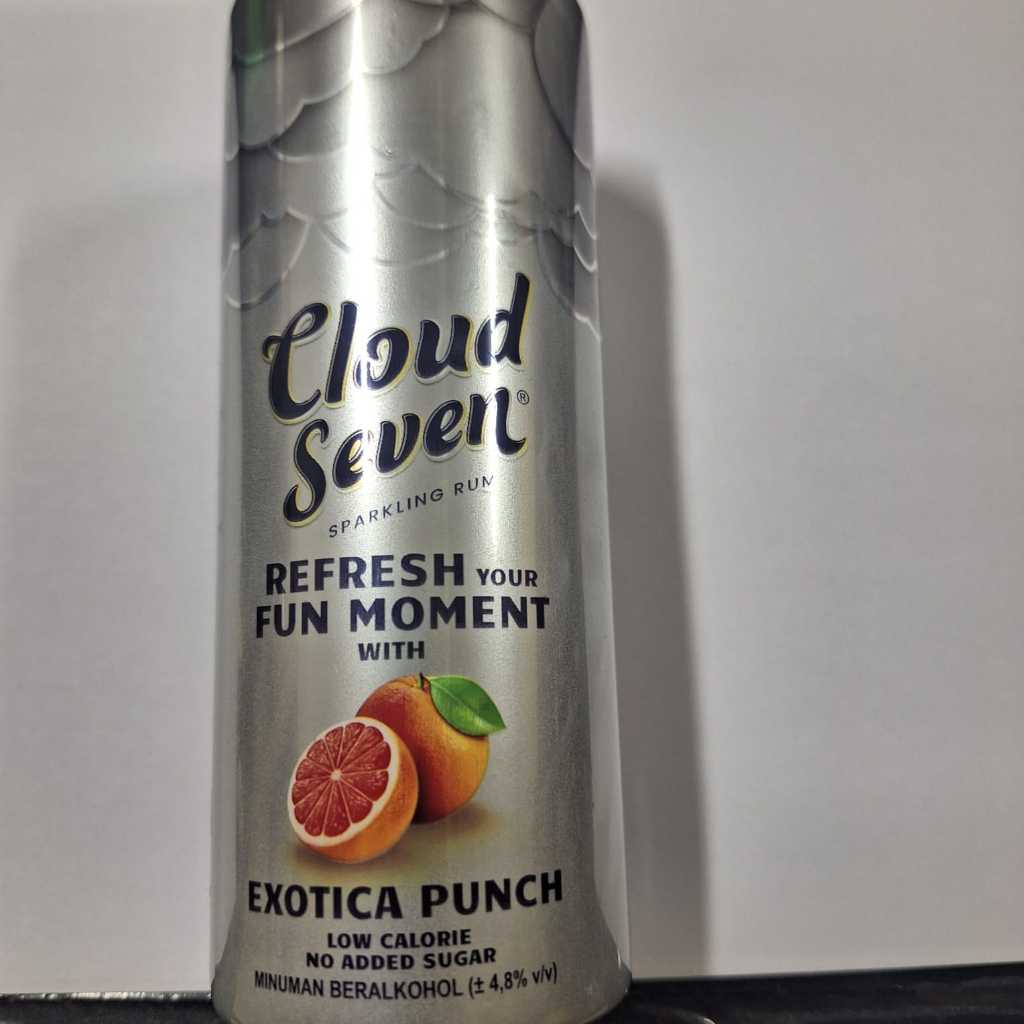 Jual CLOUD SEVEN SPARKLING RUM 350ML (minuman bersoda) | Shopee Indonesia