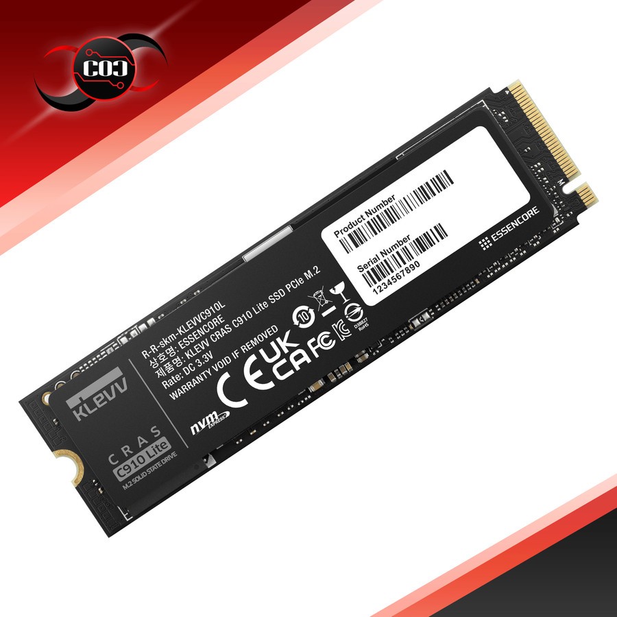 Jual KLEVV SSD CRAS C910 Lite 500GB M.2 2280 NVMe PCle Gen4 x4 | Shopee ...