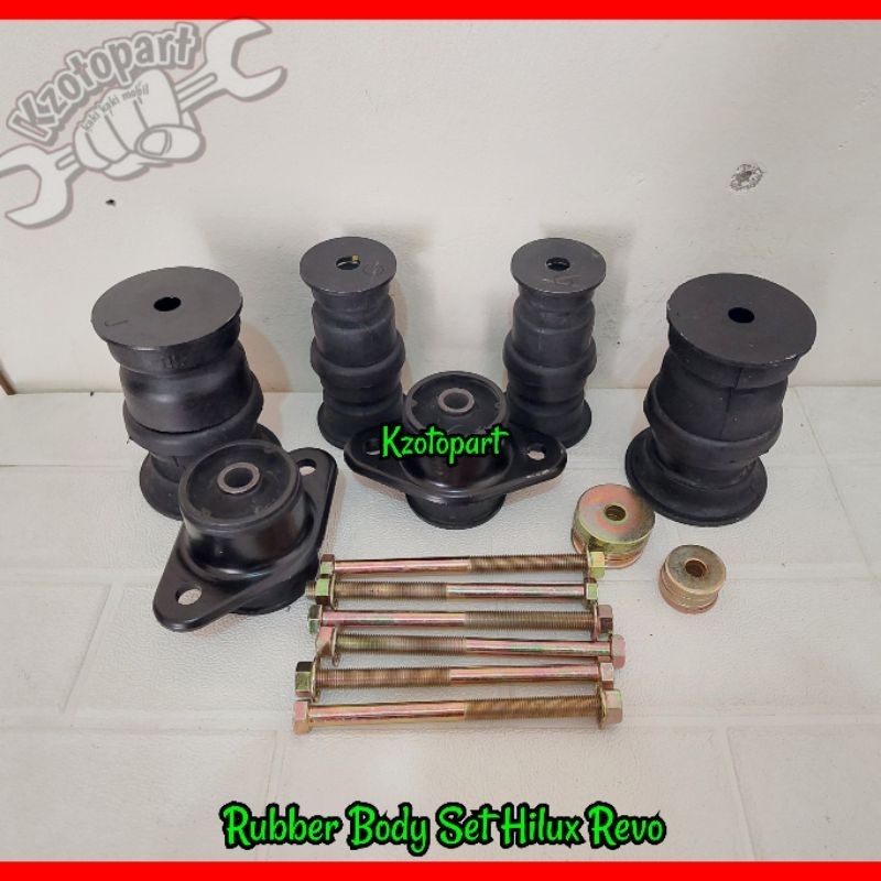 Jual Karet Dudukan Mounting Body Sasis Karet Cabin Kabin Set Toyota ...