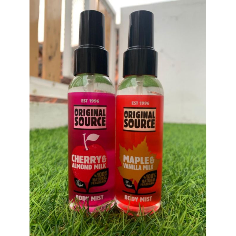 Jual body mist original source 100ml | Shopee Indonesia
