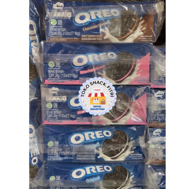 Jual BISKUIT OREO BOX @12pcs | Shopee Indonesia