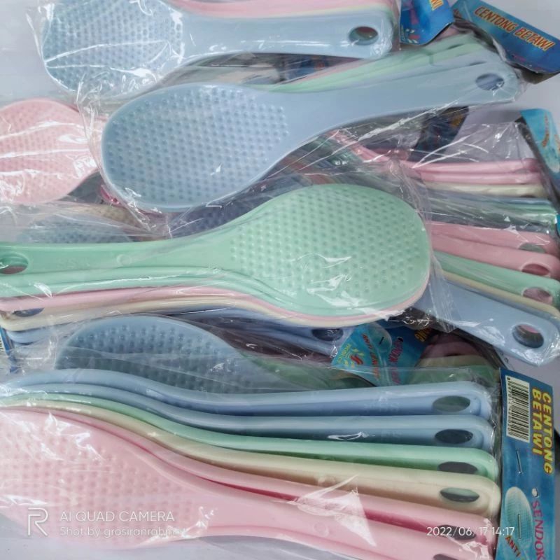 Jual 1pak Centong Nasi isi 6pc/ Centong Betawi / Sendok Nasi / entong ...