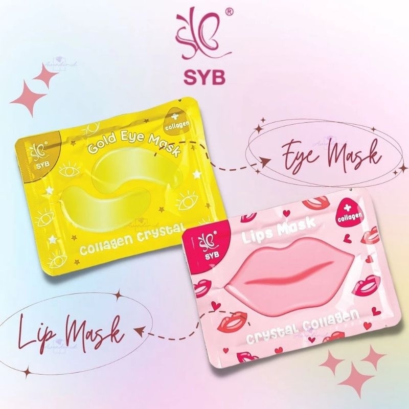 Jual SYB CRYSTAL COLLAGEN / MASKER MATA DAN BIBIR | Shopee Indonesia