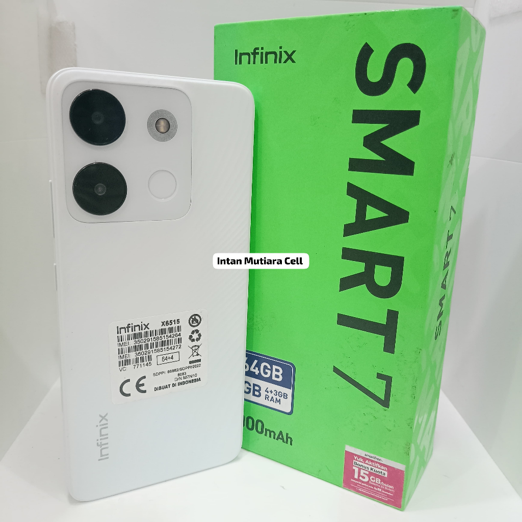 Jual Infinix Smart 7 Ram 3/64GB | Ram 4 /64GB (SECOND) | Shopee Indonesia