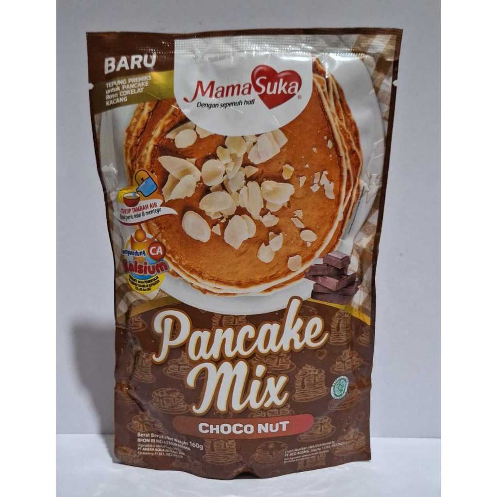 Jual TEPUNG PANCAKE MIX MAMASUKA 190gr // PUDING MIX CHOCO TRUFFLE ...