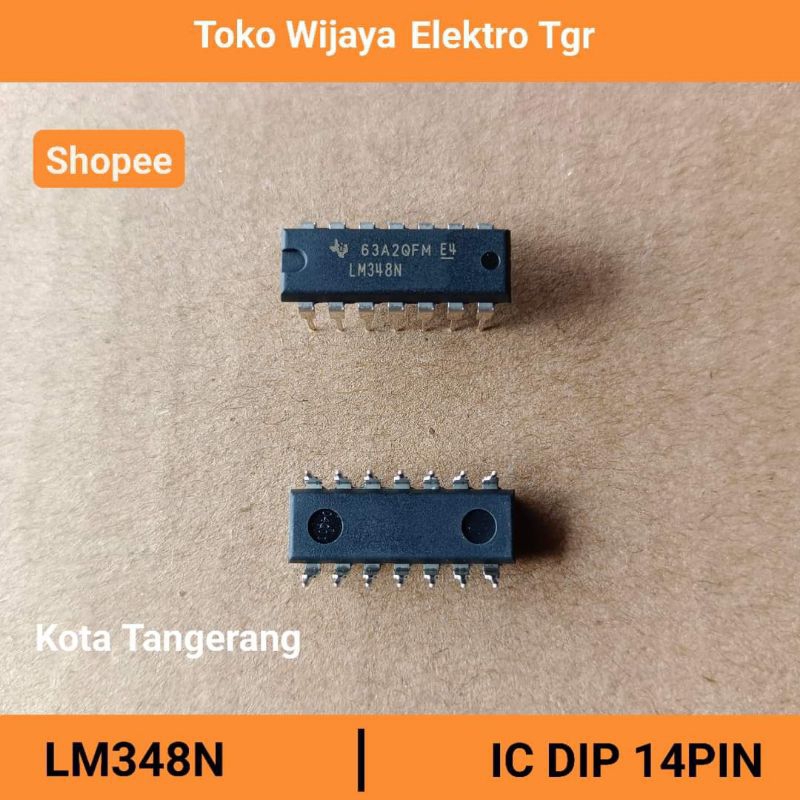 Jual Mesin Las Sparepart | LM348N IC Dip 14 Pin | Shopee Indonesia
