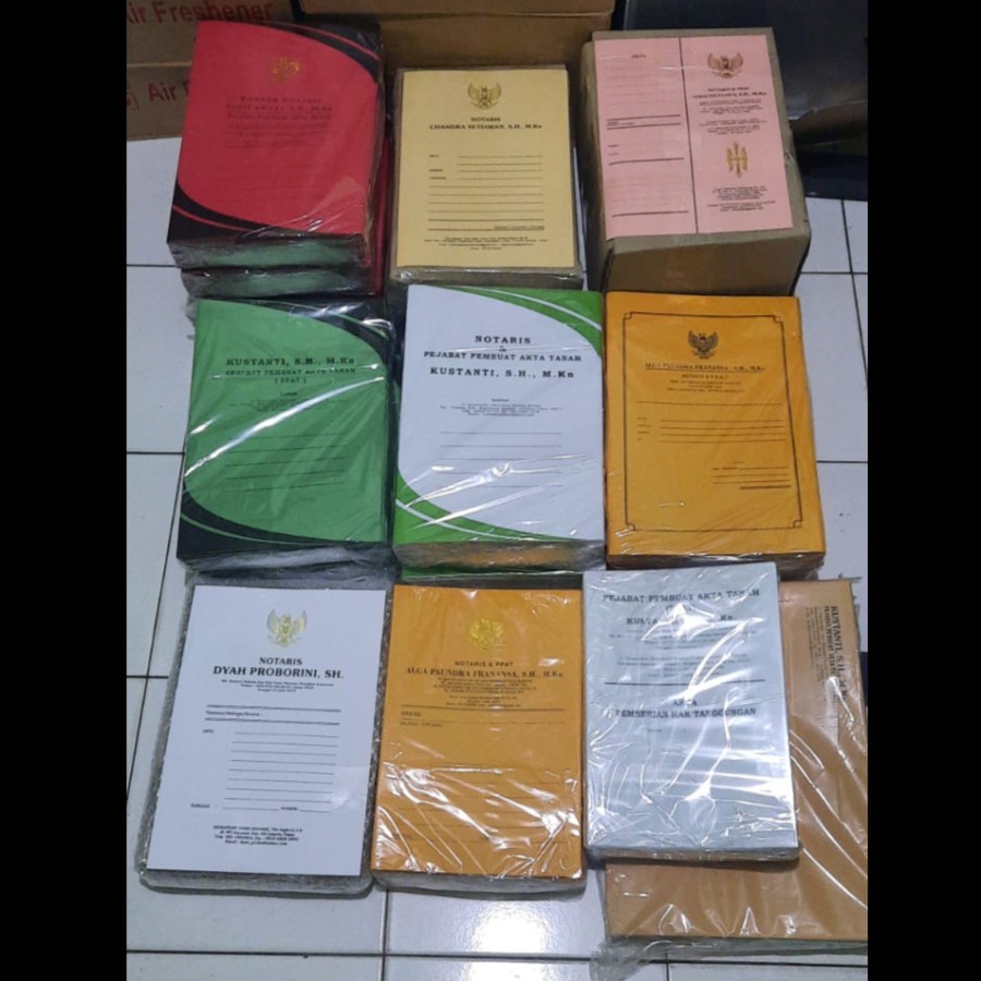 Jual Cover Akta Notaris PPAT | Shopee Indonesia