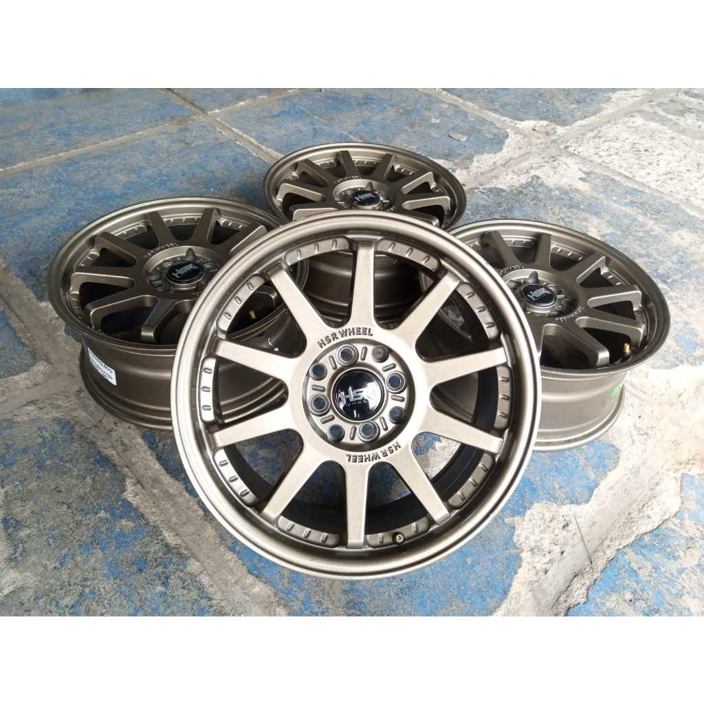 Jual velg mobil second hsr baroko ring 16 pcd 4x100/114 velg only | Shopee Indonesia
