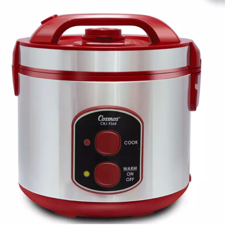 Jual COSMOS Rice Cooker Stainless Steel Non Stick CRJ-9368 / CRJ 9368 ...