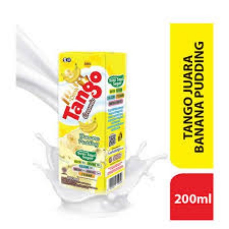Jual Tango susu banana puding 200ml (5pcs) | Shopee Indonesia