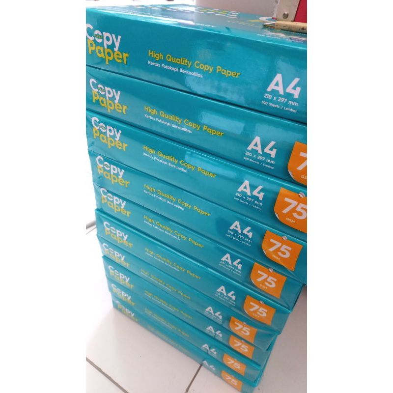 Jual Kertas Fotocopy A4 75gr | Shopee Indonesia