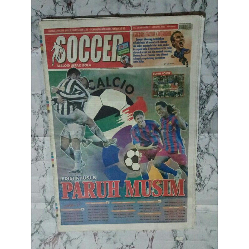 Jual SOCCER TABLOID SEPAK BOLA | Shopee Indonesia