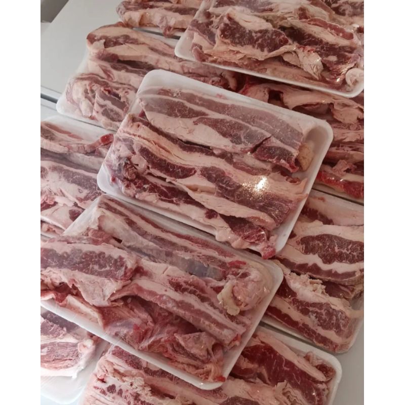 Jual US beef slice MESS (potongan,bentuk,lemak acak) | Shopee Indonesia