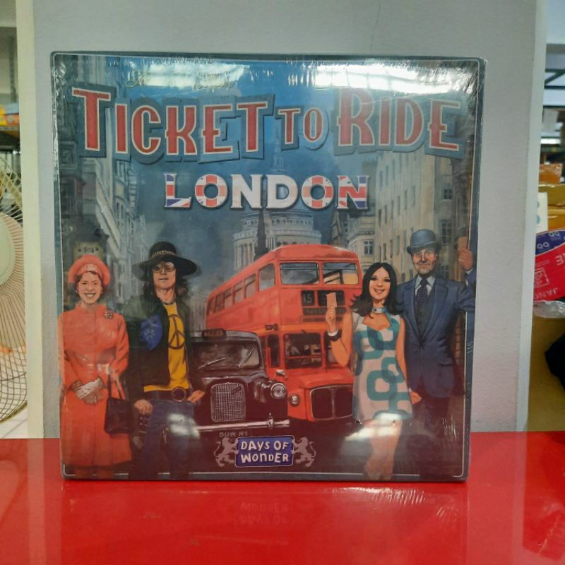 Jual TICKET TO RIDE LONDON - BOARD GAME ( GRADE B) | Shopee Indonesia