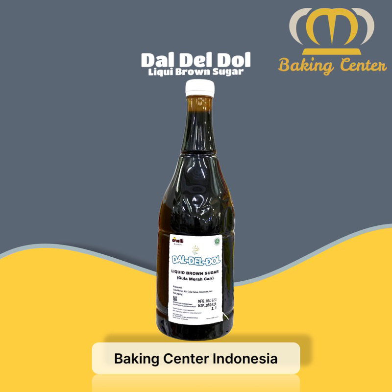 Jual Dal Del Dol Liquid Brown Sugar - Gula Merah Cair 1,2kg | Shopee ...