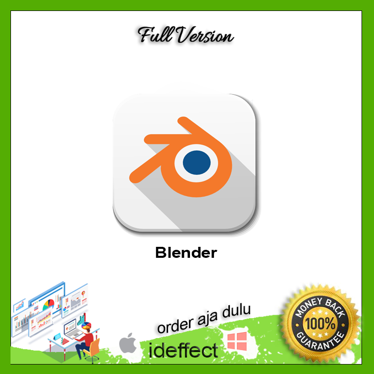 Jual Blender 3D For Mac & Windows Life Time | Shopee Indonesia
