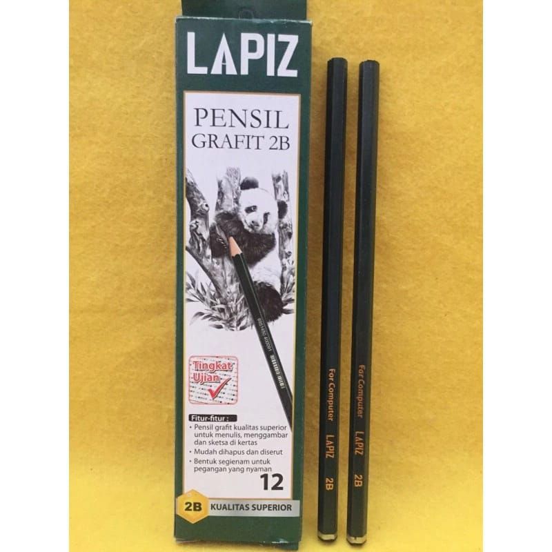 Jual Pensil 2B Lapiz Hijau Pensil Kayu My Pencil Alat Menulis ...