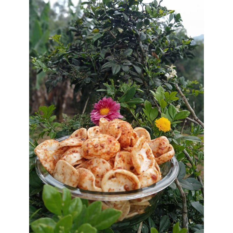 Jual KERUPUK KAREDOK/KERUPUK SEBLAK BUMBU KACANG 280g | Shopee Indonesia