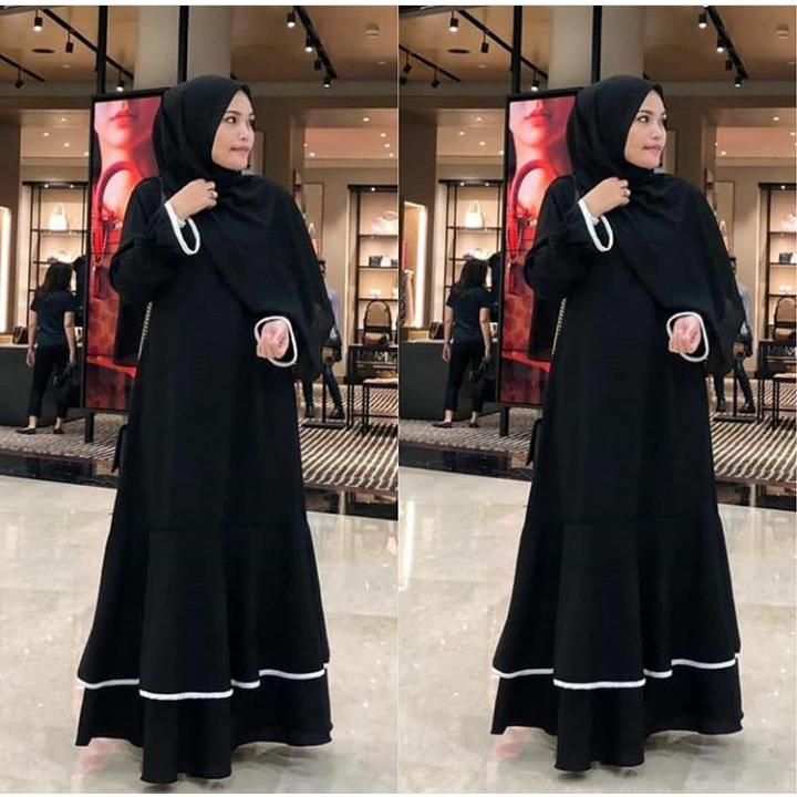 Jual Abaya keysa TOP 2 PALING BEST SELLER -gamis hitam-abaya arab anak dan dewasa | Shopee Indonesia