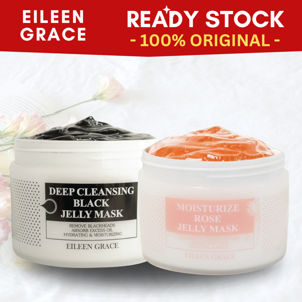 Jual Eileen Grace Jelly Mask Bundle Set Moisturize Rose Jelly Mask ...