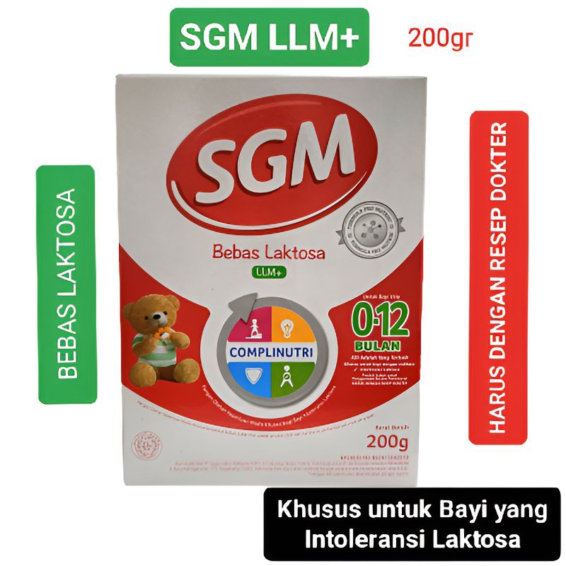 Jual SGM LLM BEBAS LAKTOSA 200G | 5 BOX | Shopee Indonesia