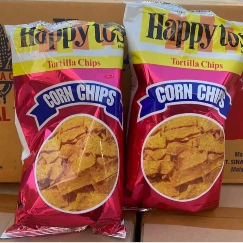 Jual Happy Tos Snack Tortilla Corn Chips 160gr | Shopee Indonesia