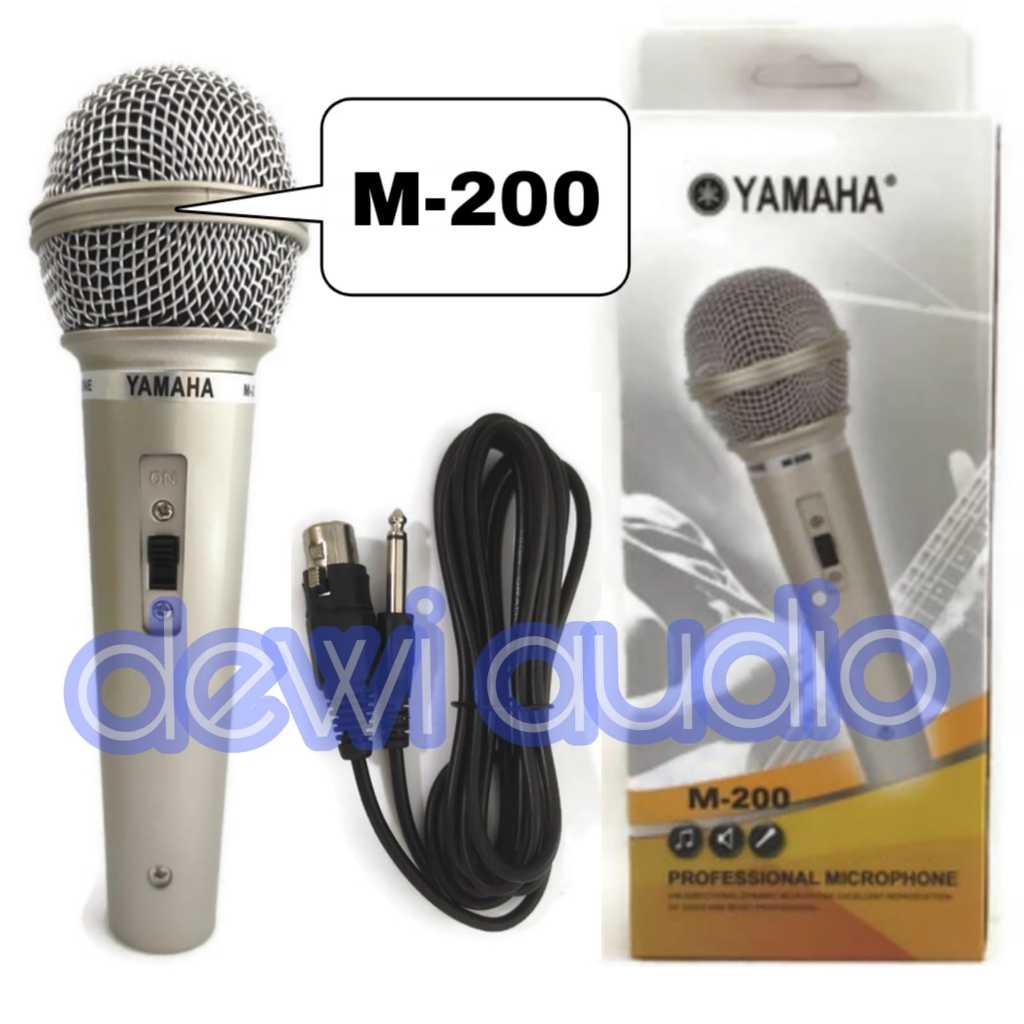 Jual MIC MURAH M200 / MIC KABEL MURAH M 200 / MICROPHONE MURAH M-200 ...