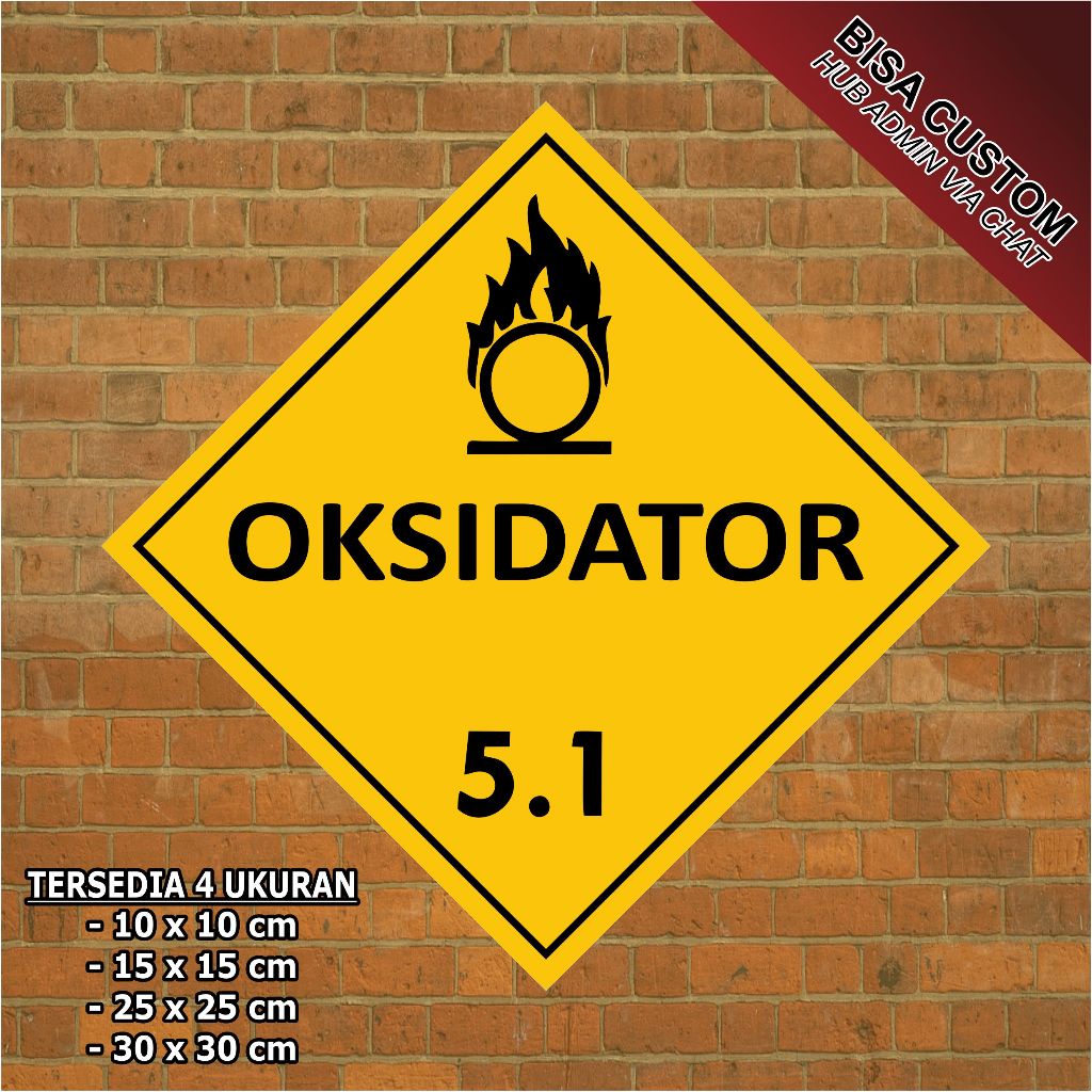 Jual Stiker Label Tanda Simbol Limbah B3 Stiker Bahan Berbahaya dan ...