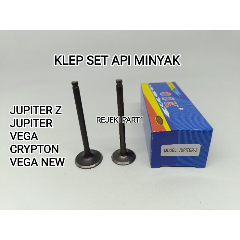 Jual KLEP SET API MINYAK JUPITER Z / CRYPTON / VEGA / VEGA NEW | Shopee Indonesia