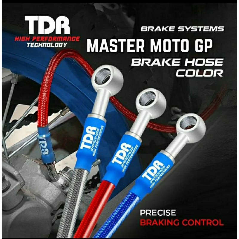 Jual Selang rem TDR depan Original Selang rem brake hose 89cm 35inch ...