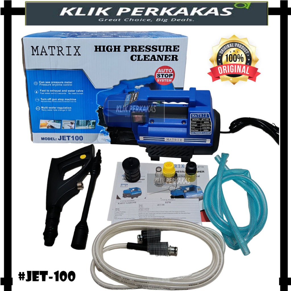 Jual MATRIX Mesin Cuci Motor Dan Mobil Jet 100/Jet Cleaner High ...