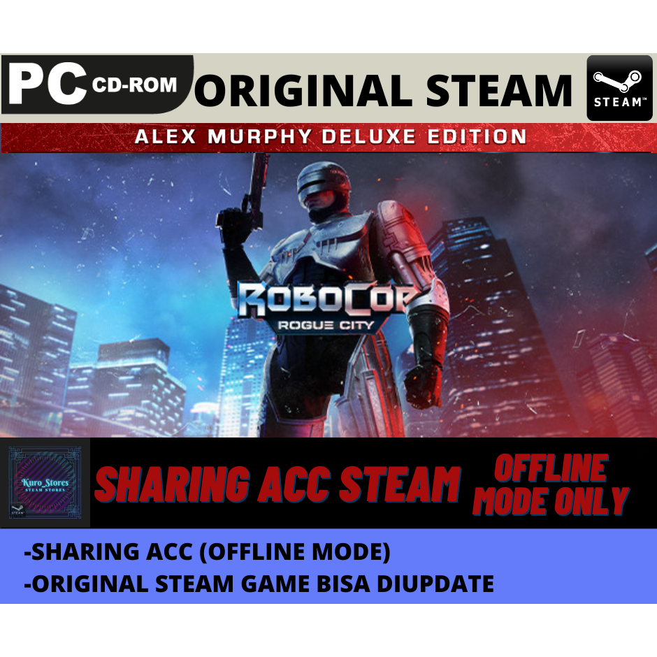 Jual RoboCop Rogue City Alex Murphy Edition PC Game Sharing Steam ...