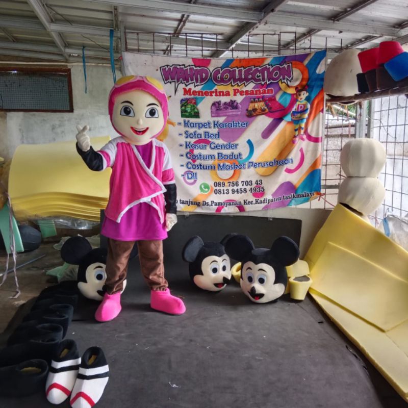 Jual Kostum badut karakter cewe PART 1 dewasa | Shopee Indonesia