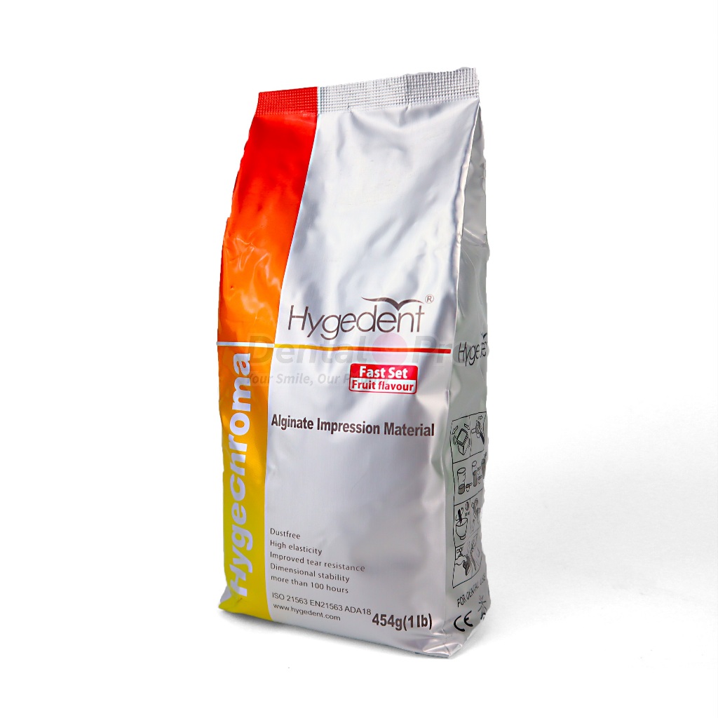 Jual HYGEDENT HYGE CHROMA Hexalgin Alginat Rasa Fruit Dental Alginate ...