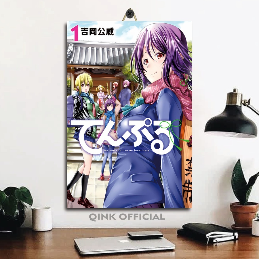Jual Poster Kayu Anime Tenpuru No One Can Live On Loneliness 20X30 ...