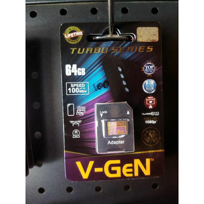 Jual KARTU VGEN / MEMORY MICRO SD CARD VGEN 8GB, 16GB, 32GB,64GB,128Gb ...
