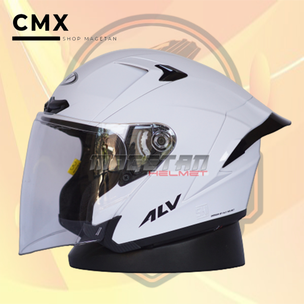 Jual HELM ALV ULTRON ORIGINAL100% free spoiler Helm Half Face original ...