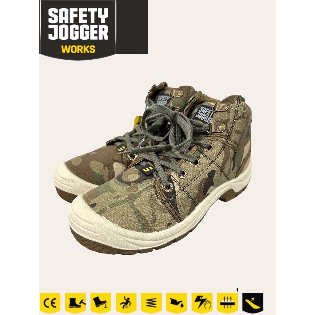 Jual Sepatu Safety Jogger Desert MULTI S1P | Shopee Indonesia