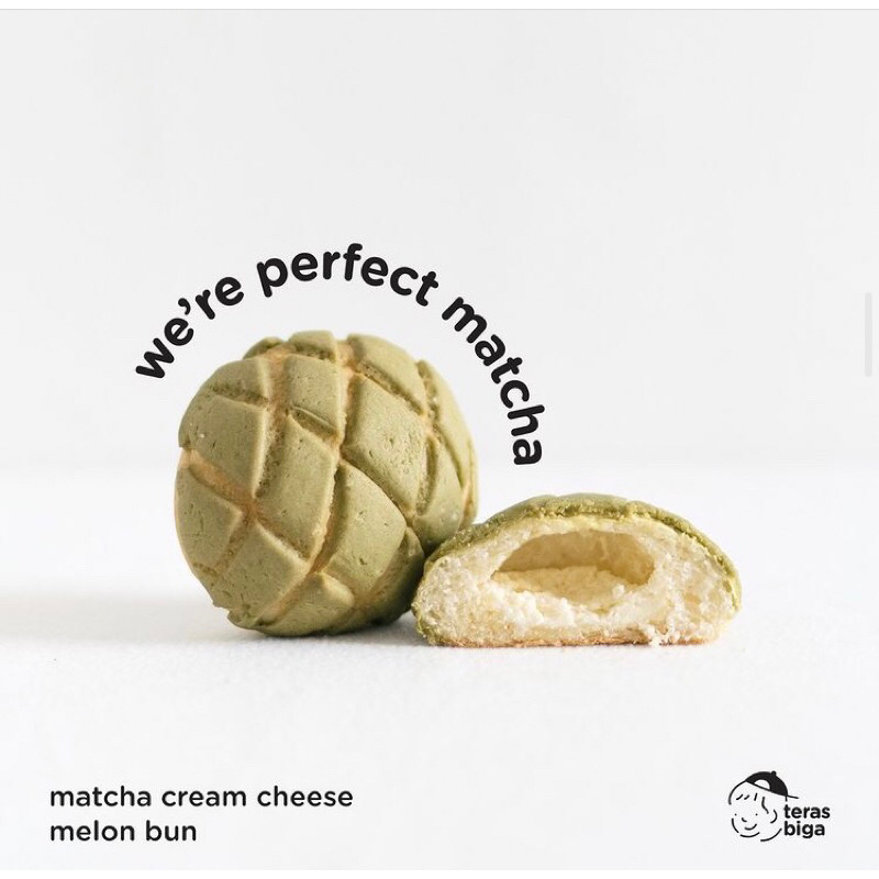Jual roti melon matcha cream cheese | Shopee Indonesia