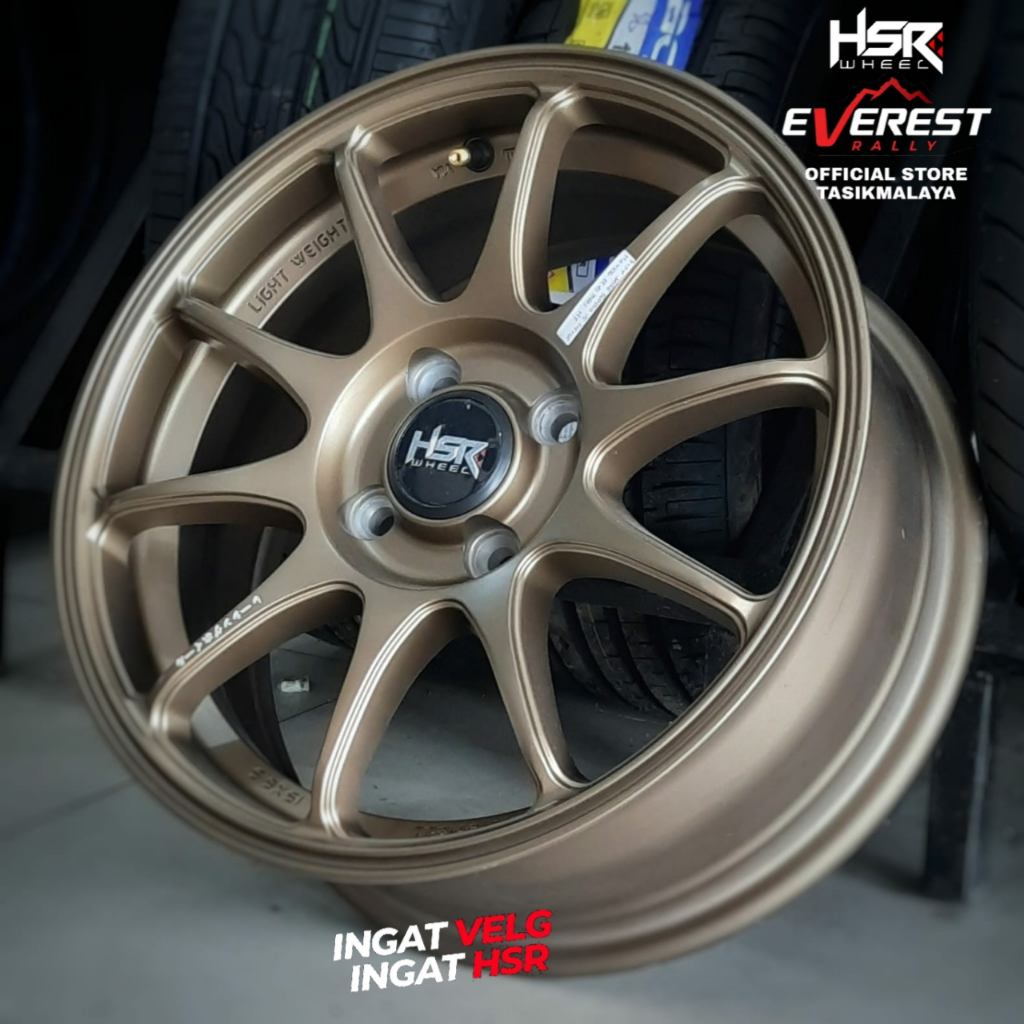Jual Velg Mobil Impor HSR INDY RING15 LEBAR 6,5 BAUT RODA 4X100 ET42 ...