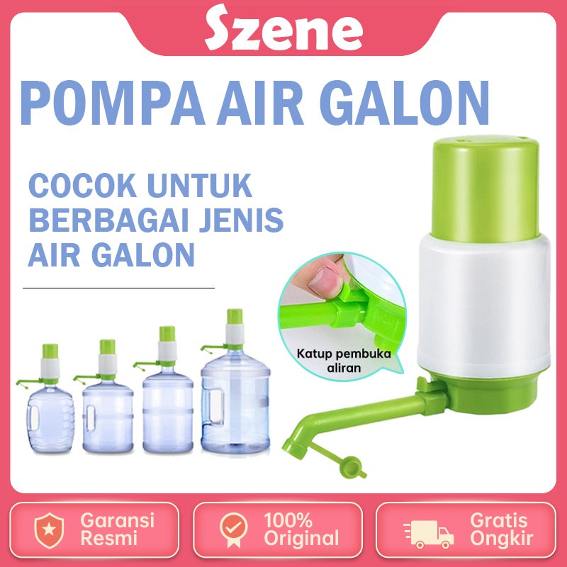 Jual Pompa Galon Air Manual Portable Gallon Water Pump Hand Press ...