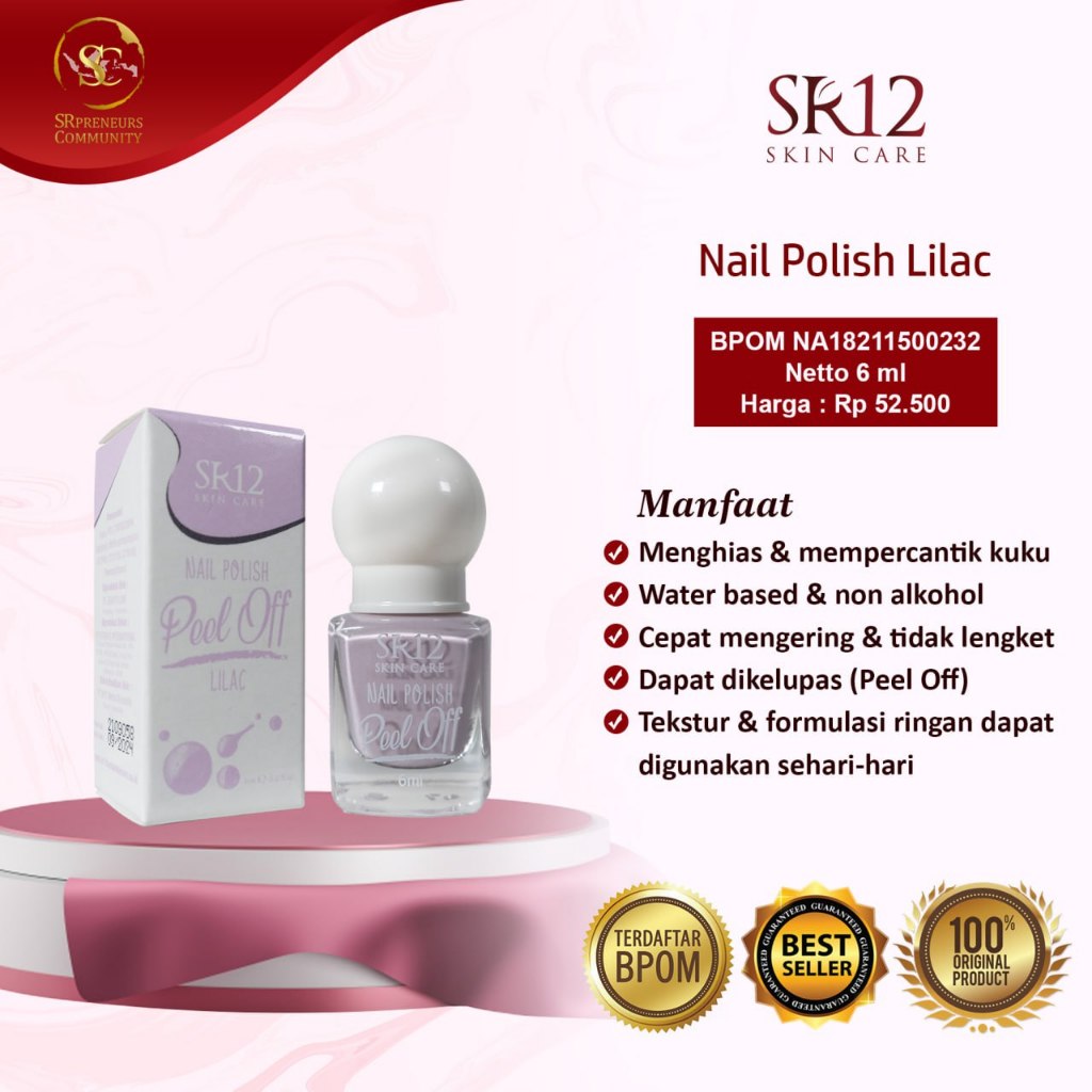 Jual MS Glow Nail Polish Kutek Pewarna Kuku Halal | Shopee Indonesia