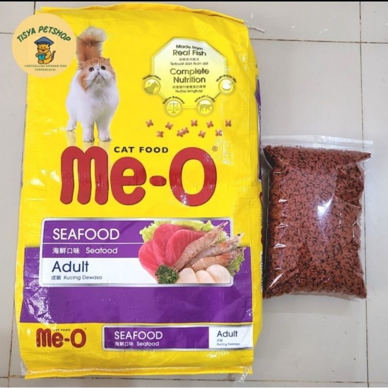 Jual Meo Me-O Adult Seafood Repack 1 Kg Makanan Kucing Cat | Shopee ...