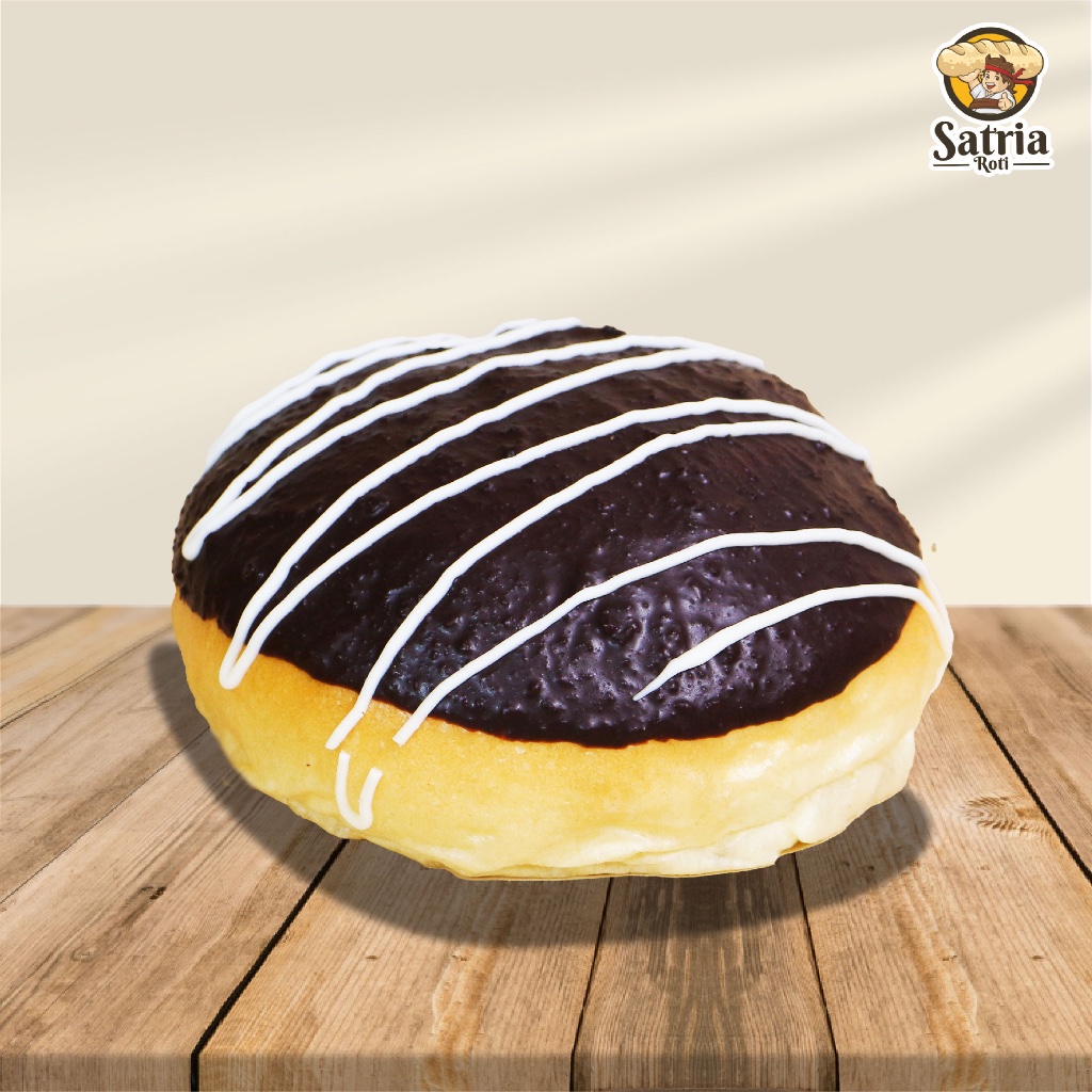 Jual Choco Vanilla Bun / Roti Coklat / Roti Topping Coklat | Shopee Indonesia