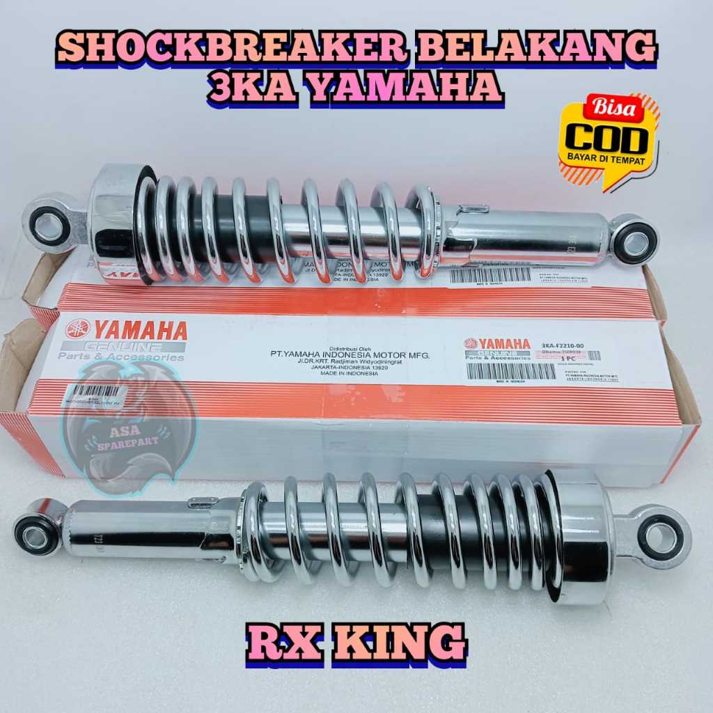 Jual Shock Belakang 3KA Asli Original Motor Yamaha RX KING 135 SEPASANG Sock Breker Shok Breaker ...